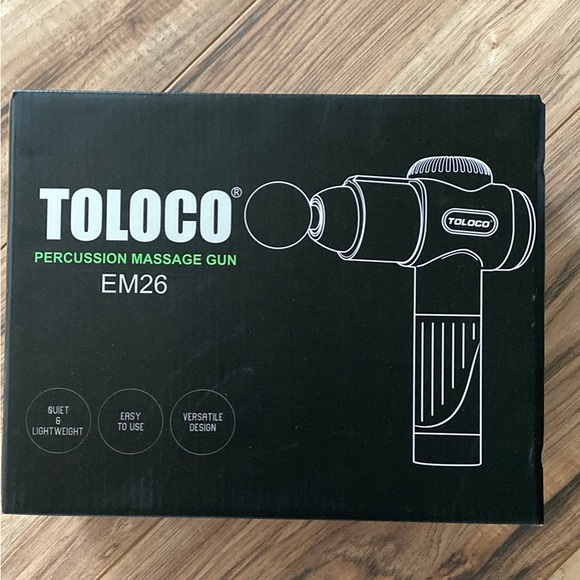 Other | Toloco Massage Gun Deep Tissue Back Massage Gun | Poshmark